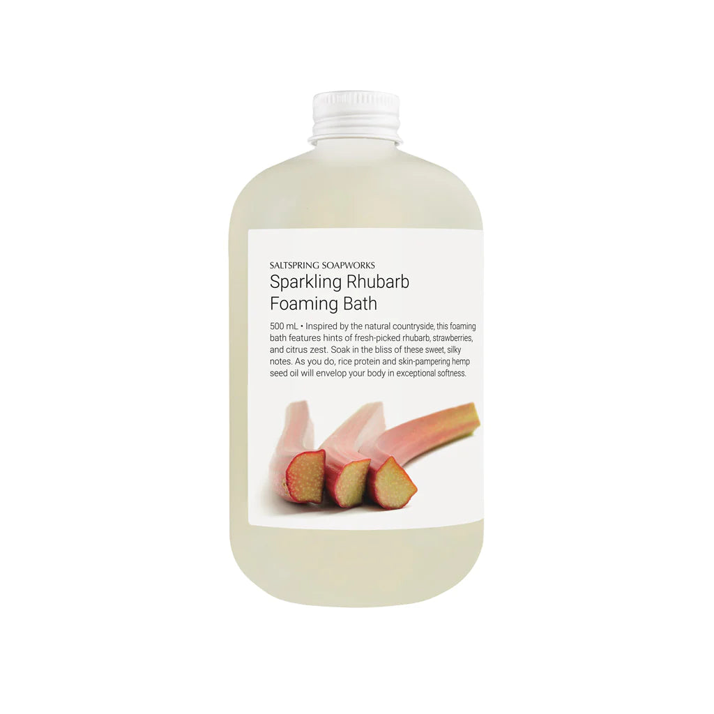 Sparkling Rhubarb Foaming Bath – Skin Concepts Day Spa